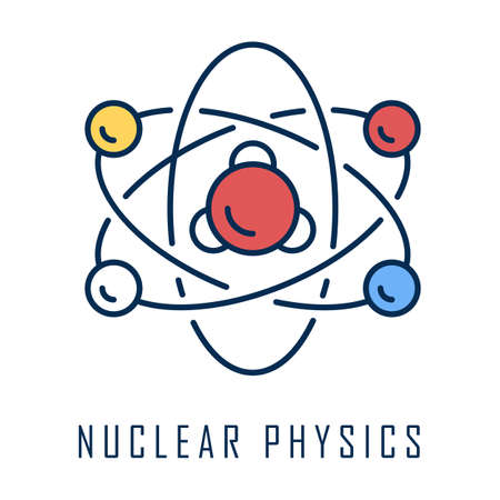 Vector of Nuclear physics color icon. - ID:1-131213758 - Royalty Free ...