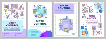 Vector of Birth control brochure - ID:1-132914203 - Royalty Free Image ...