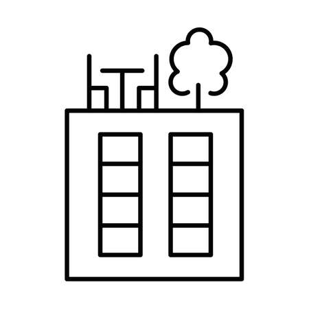 Vector of Rooftop deck linear icon. - ID:1-134474669 - Royalty Free ...