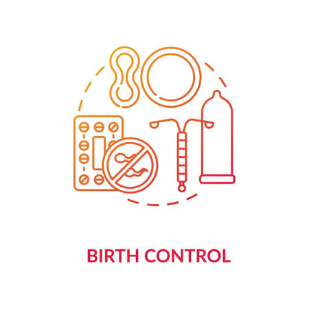 Vector of Birth control concept icon. - ID:1-153820785 - Royalty Free ...
