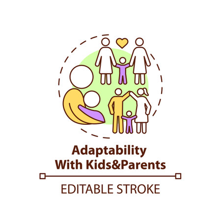 Vector of Adaptability with kids and - ID:1-161024376 - Royalty Free ...