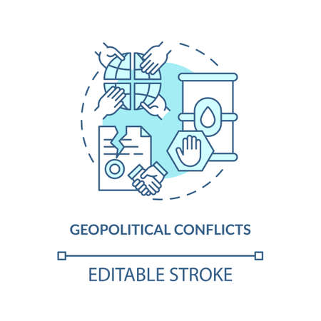 Vector of Geopolitical conflicts concept - ID:1-167834406 - Royalty ...