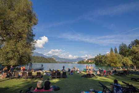 Photo of BLED, SLOVENIA - SEPTEMBER 11, - ID:1-182182118 - Royalty Free ...