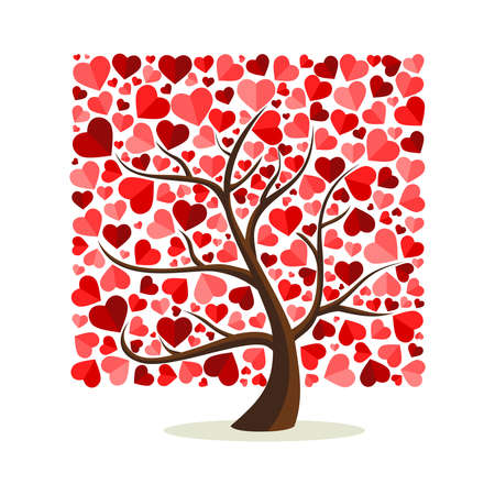 Heart Shaped Tree Clip Art