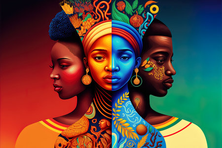 Colorful vector illustration representing the integration between ...