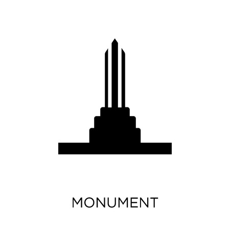 Vector of Monument icon. Monument symbol - ID:111556961 - Royalty Free ...