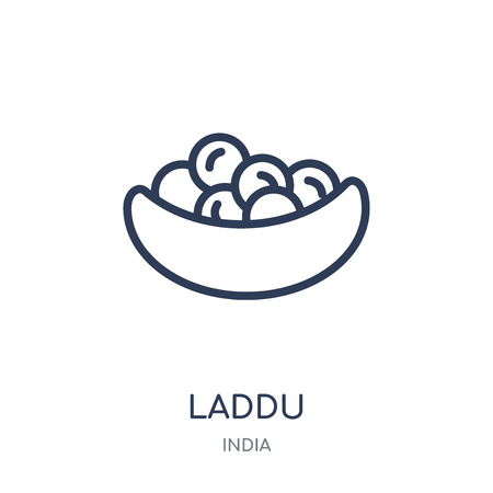 Vector of Laddu icon. Laddu linear - ID:1-111820812 - Royalty Free ...