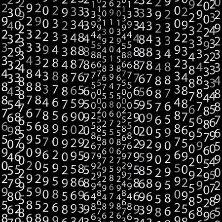 Vector of Binary code black and white - ID:1-56657153 - Royalty Free ...