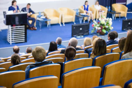 Business Conferences and People Concepts and Ideas. Group of People ...