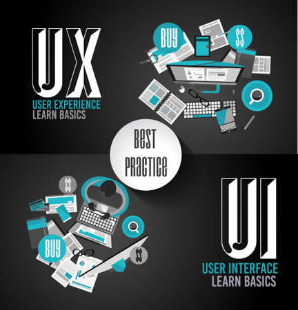 Vector of UX User Experience Background - ID:1-47969092 - Royalty Free ...