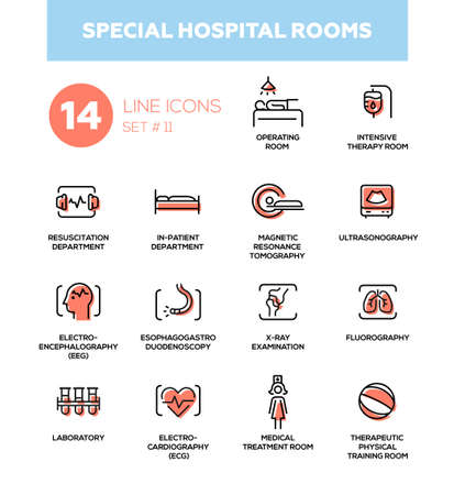 Vector of Special hospital rooms- set of - ID:1-84281893 - Royalty Free ...