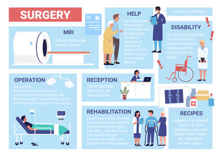 Vector of Surgery healthcare infographic - ID:1-151747619 - Royalty ...