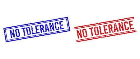 Vector of NO TOLERANCE rubber overlays - ID:1-169486818 - Royalty Free ...