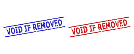 Vector of Blue and red VOID IF REMOVED - ID:1-166518170 - Royalty Free ...