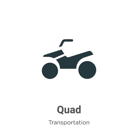 Vector of Quad vector icon on white - ID:1-142516553 - Royalty Free ...