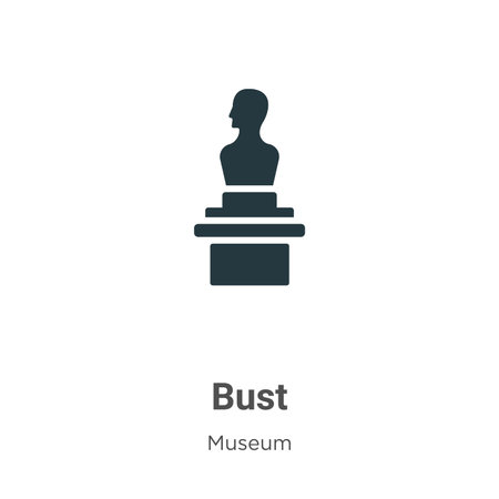 Vector of Bust glyph icon vector on - ID:1-162063217 - Royalty Free ...