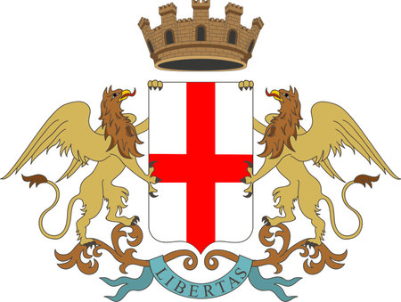 Vector of Coat of arms of Genoa is the - ID:1-127136374 - Royalty Free ...