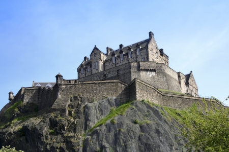Photo of historic edinburgh castle - ID:1-7380607 - Royalty Free Image ...