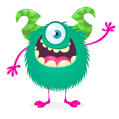 Furry Monster Clip Art