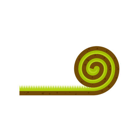 Vector of Sod grass roll icon. Clipart - ID:1-137938944 - Royalty Free ...
