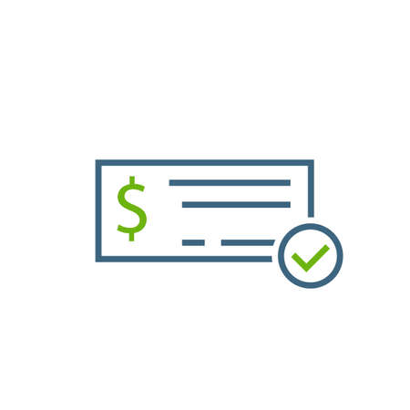 Vector of Check Deposit icon. Clipart - ID:1-159904129 - Royalty Free ...