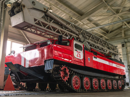 Photo of Fire truck for extinguishing a - ID:190937566 - Royalty Free ...