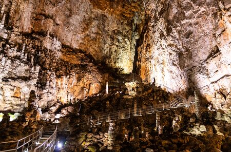 Photo of Interior of Grotta Gigante in - ID:1-127438124 - Royalty Free ...