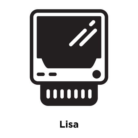 Vector of Lisa icon vector isolated on - ID:108801717 - Royalty Free ...