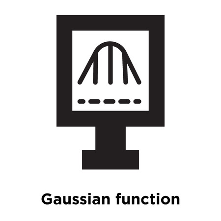 Vector of Gaussian function icon vector - ID:108132386 - Royalty Free ...