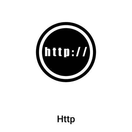 Vector of Http icon vector isolated on - ID:1-119778995 - Royalty Free ...