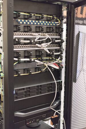 Photo of Rack Mounted Servers In A - ID:143625412 - Royalty Free Image ...