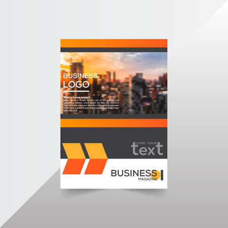 Brochure design template vector.Flayers annual report. Leaflet cover ...