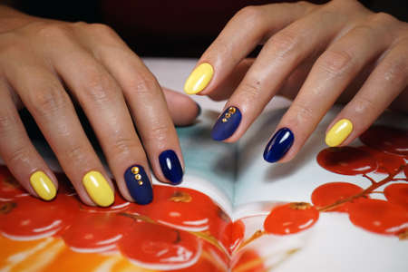 Awesome nails and beautiful clean manicure. Nails are natural. Manicure ...