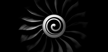 Photo of Modern turbofan engine. close - ID:1-177933415 - Royalty Free ...