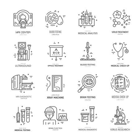 Vector of Symbols of medical technology - ID:1-54822776 - Royalty Free ...