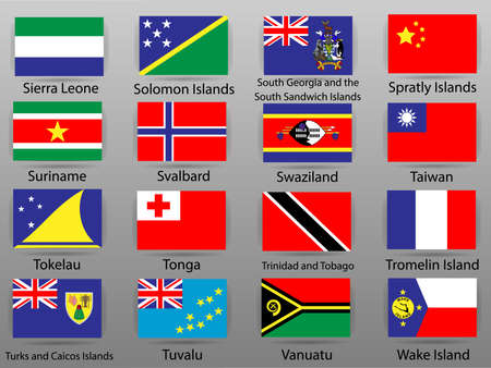 Vector of Flags of all countries of the - ID:1-113936006 - Royalty Free ...