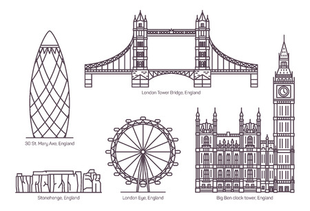 Vector of Set of isolated Great Britain, - ID:1-124063063 - Royalty ...