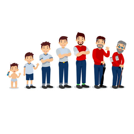 Vector of Generations man. People - ID:52243685 - Royalty Free Image ...