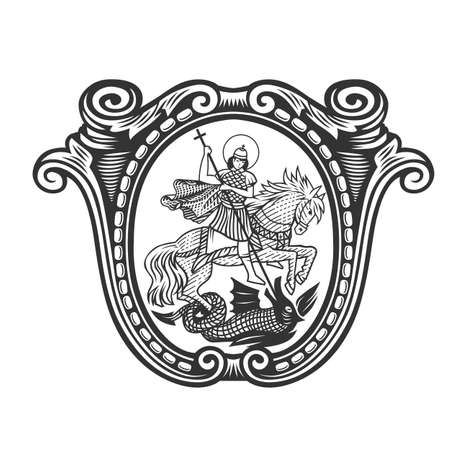 Vector of Saint George. Vector - ID:1-128231629 - Royalty Free Image ...