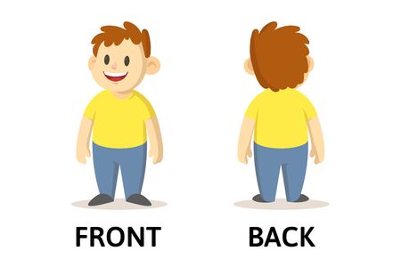 Vector of Words front and back textcard - ID:1-144568679 - Royalty Free ...