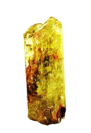 Gem fluorapatite crystal. Apatite is also important in dentistry in ...