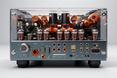 Photo de Video Amplifier on white - ID:1-218137021 - image libre de ...