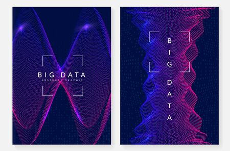 Big data background. Digital technology abstract concept. Artificial ...