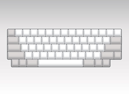 Vector of blank keyboard layout - - ID:11904573 - Royalty Free Image ...
