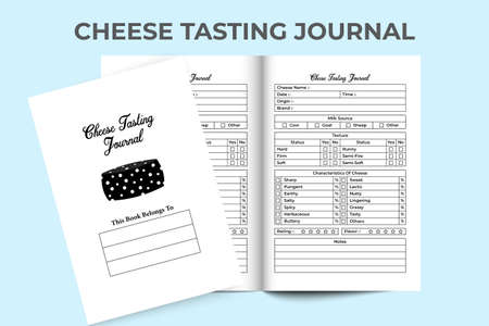 Vector of Cheese tasting journal KDP - ID:1-184728041 - Royalty Free ...