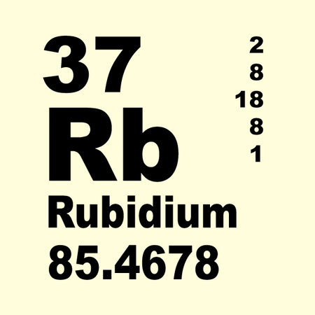 Photo of Rubidium is a chemical element - ID:1-136688351 - Royalty Free ...