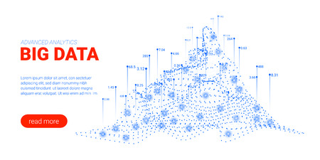 Artificial Intelligence, Big Data Analysis Visualization. Landing Page ...
