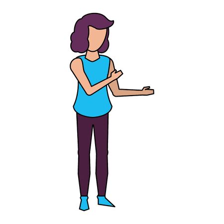 Vector of young woman body without face - ID:1-133845556 - Royalty Free ...