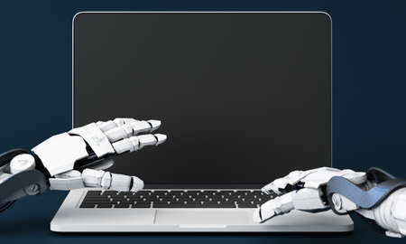Laptop robot hand Images - Search Images on Everypixel