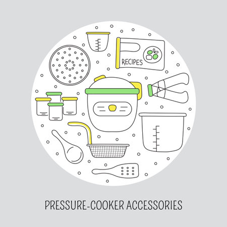 Vector of Pressure cookers and - ID:1-132743064 - Royalty Free Image ...
